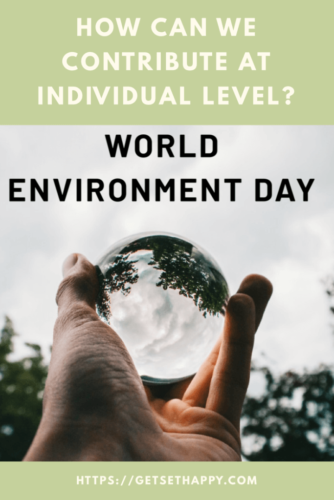 World Environment Day – How can we contribute at individual level ...