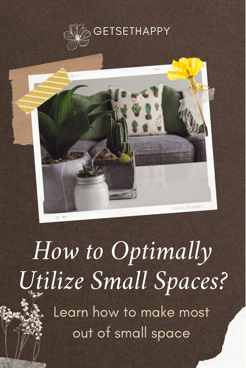 Home Decor Hacks: How to Optimally Utilize Small Spaces? | GetSetHappy