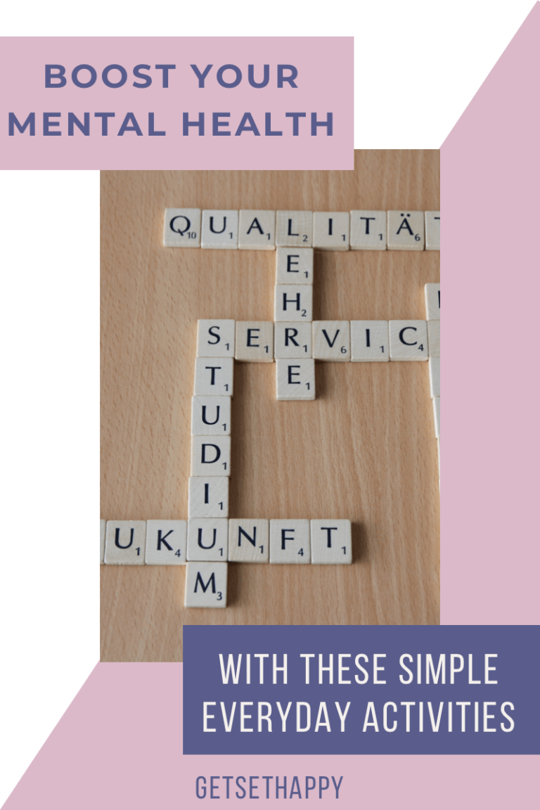 9 Everyday Activities to Boost Mental Health | GetSetHappy