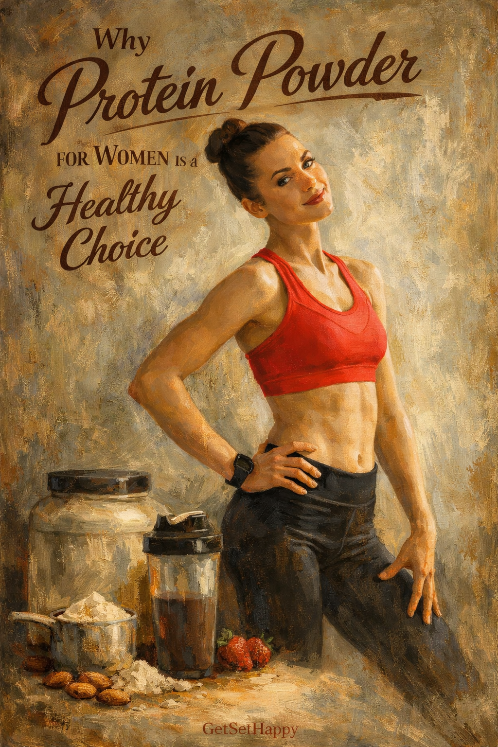Why protein powder for women is a healthy choice | GetSetHappy